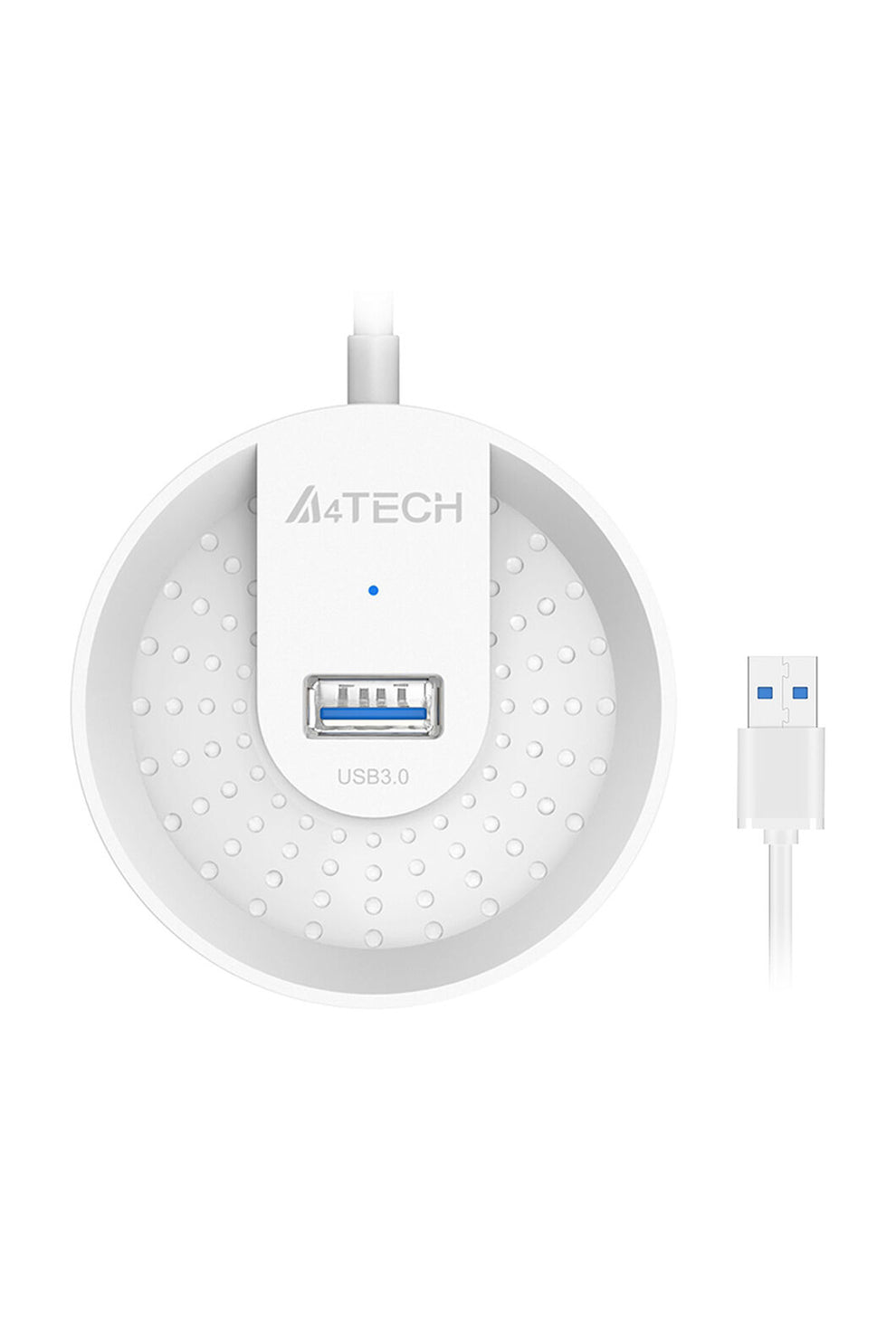 A4Tech HUB-30 White 4-Port USB 3.0 High-Speed Charging Hub | Electronic ...