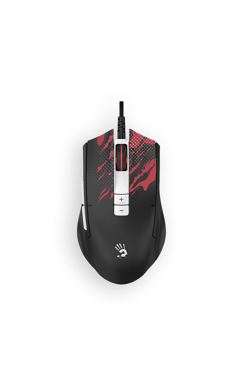 Bloody ES8 Lightweight Esports Fire Black Symmetric 7-Button Esports ...
