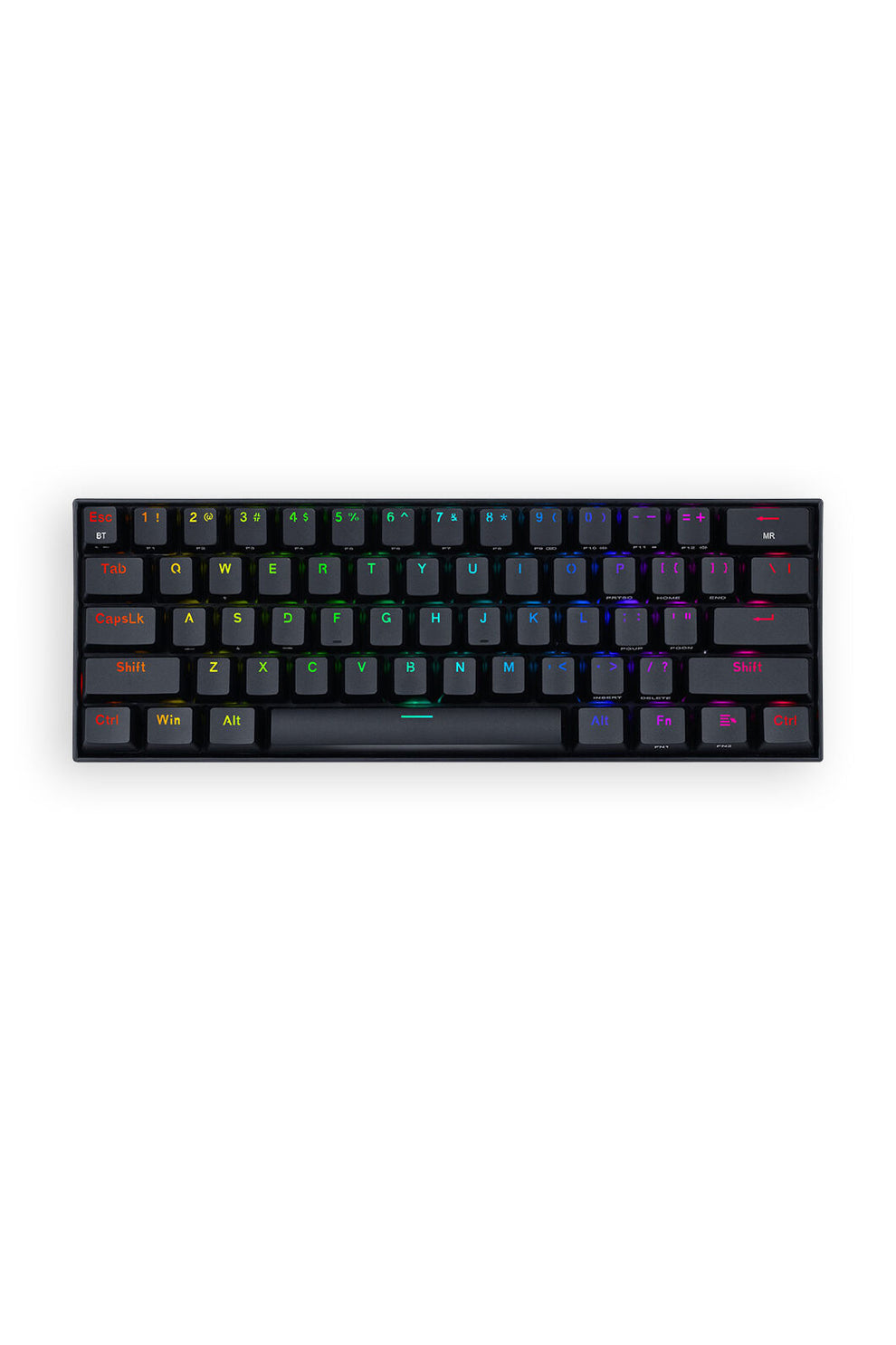 Redragon K530RGB-Pro Draconic Elite Black 60% Wireless Mechanical ...