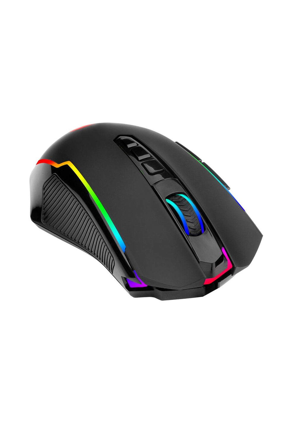 Redragon M914W-RGB NIX Black Full-Size Tri-Mode RGB Gaming Mouse ...