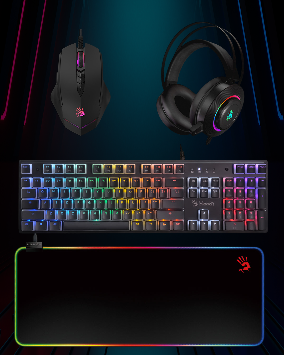 Electronic Rebellion RGB Bloody Bundle